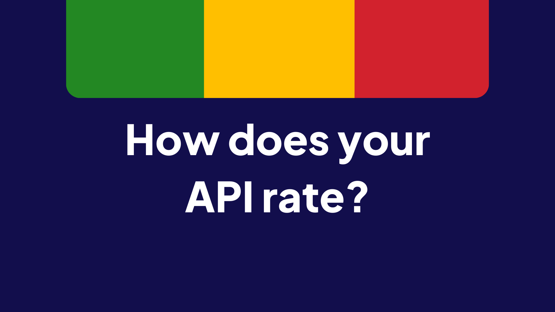 An API to rave about: Quality integrations start with quality APIs.